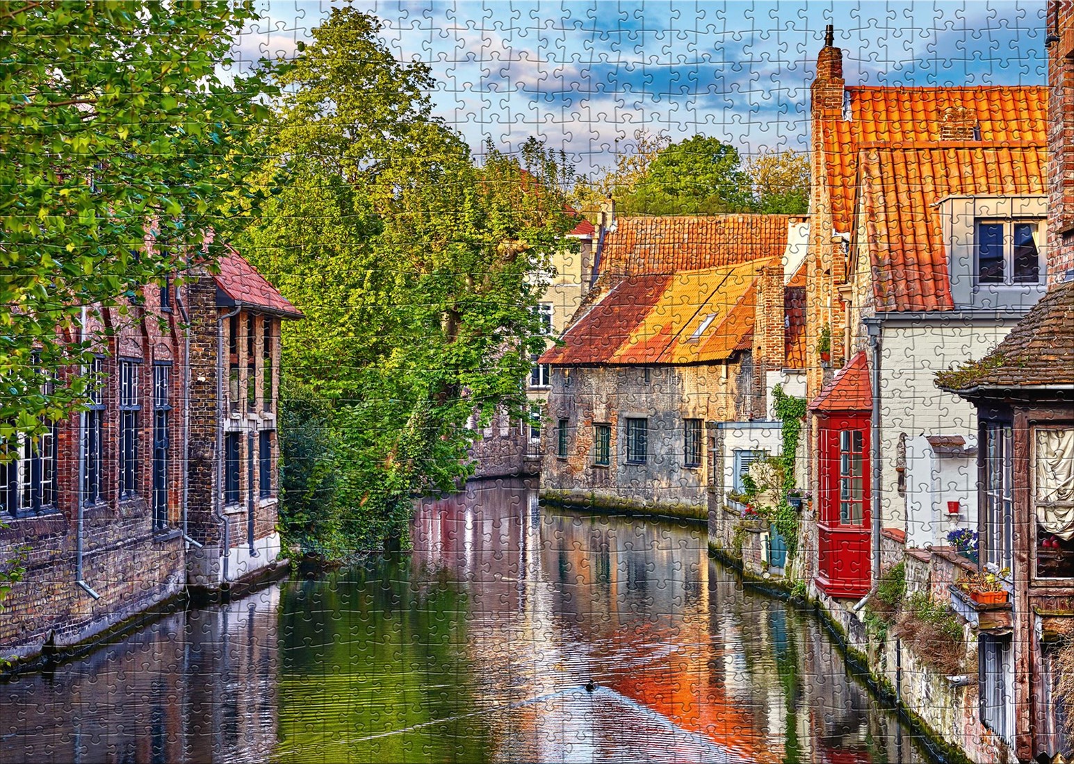 Rebo legpuzzel 1000 stukjes - Bruges - Belgium GebroedersWinter